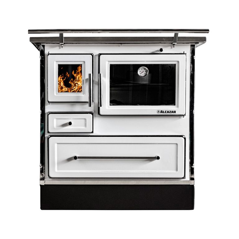 Cocina a Leña Calbuco MZ 80 Blanca