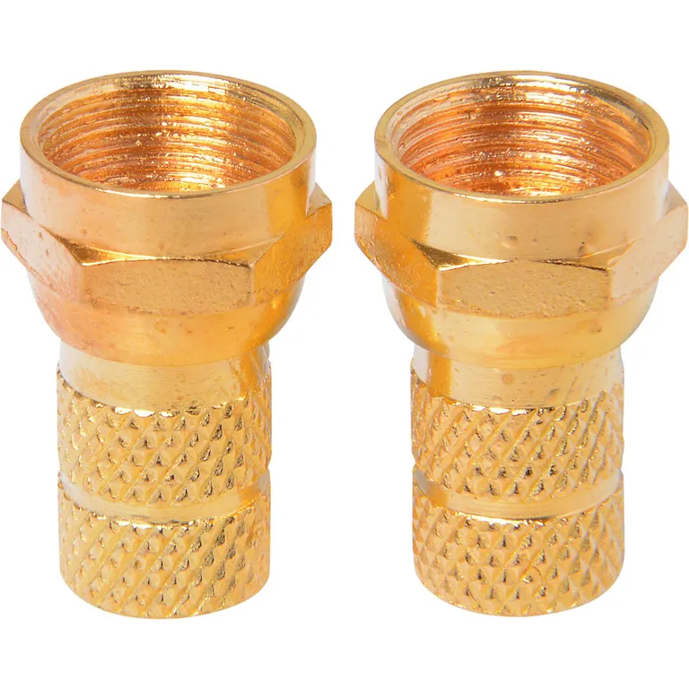 DAIRU - Conector atornillable tipo F RG-6 2unds. | Ofertitas