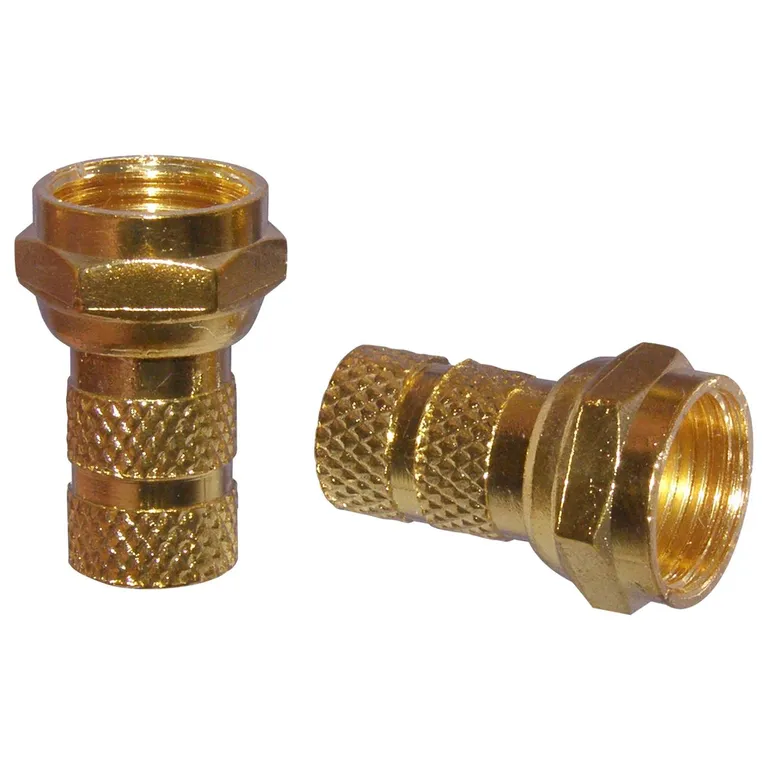 DAIRU - Conector atornillable tipo F RG-59 2 unidades | Ofertitas