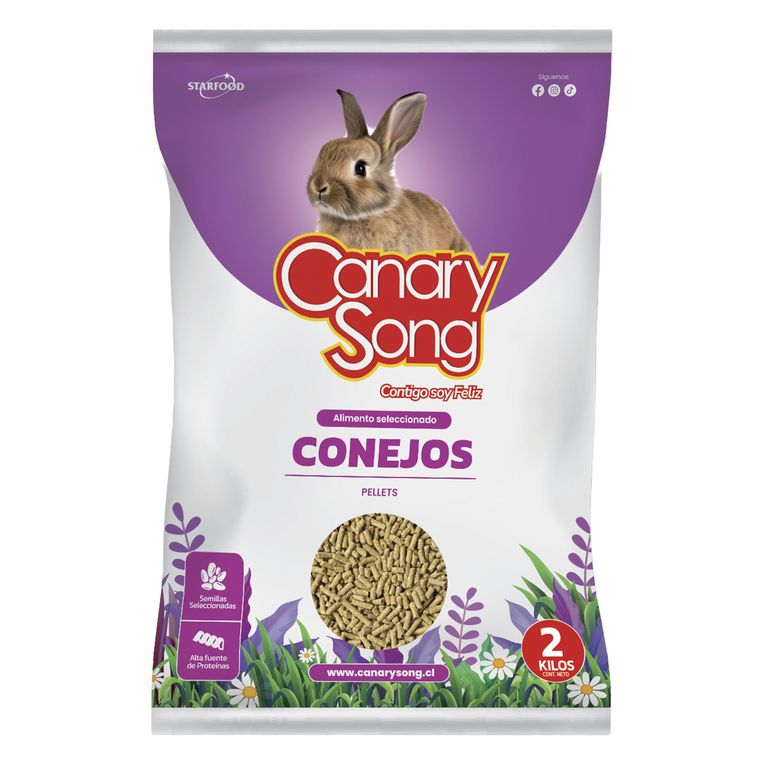 CANARY SONG - Alimento para Conejo Adulto Alfalfa/Afrechillo/ avena 2 ...