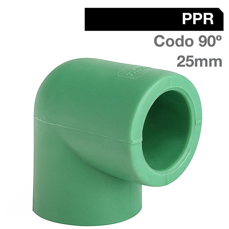 TIGRE - Codo 90o PPR Fusión 25mm 1u | Ofertitas