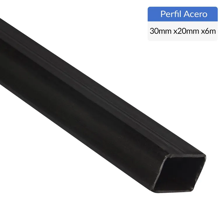 GENERICO - Perfil Rectangular Acero 30x20x1.5 mm 6 m | Ofertitas
