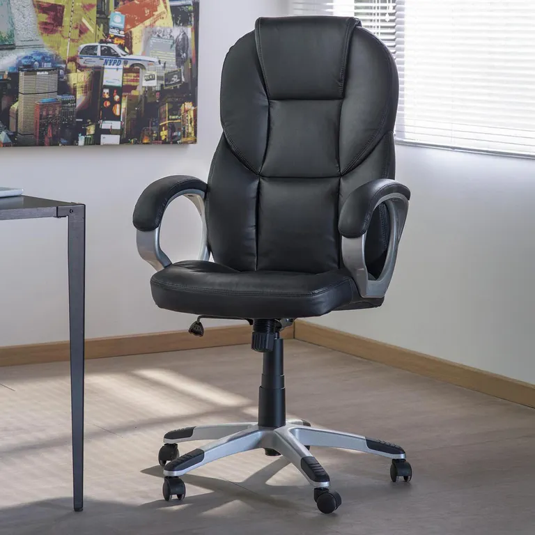 JUST HOME COLLECTION - Silla Escritorio Ejecutiva Bt-9805A Negro ...