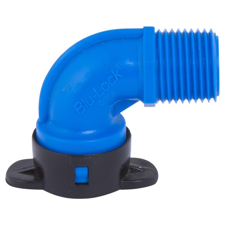 BLU LOCK - Codo HE plástico 1/2x1/2" | Ofertitas