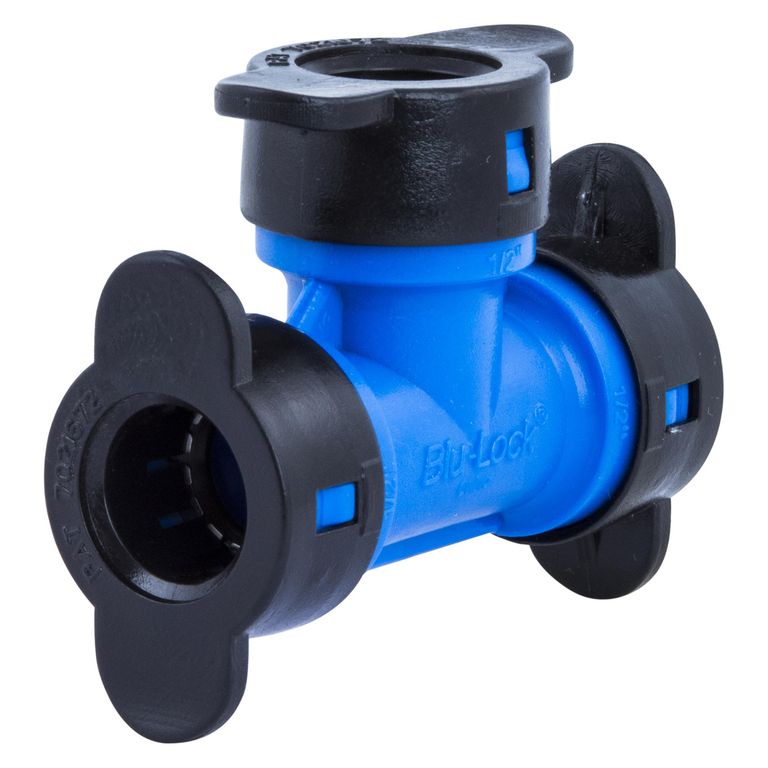 BLU LOCK - Tee plástico 1/2 pulgadas | Ofertitas