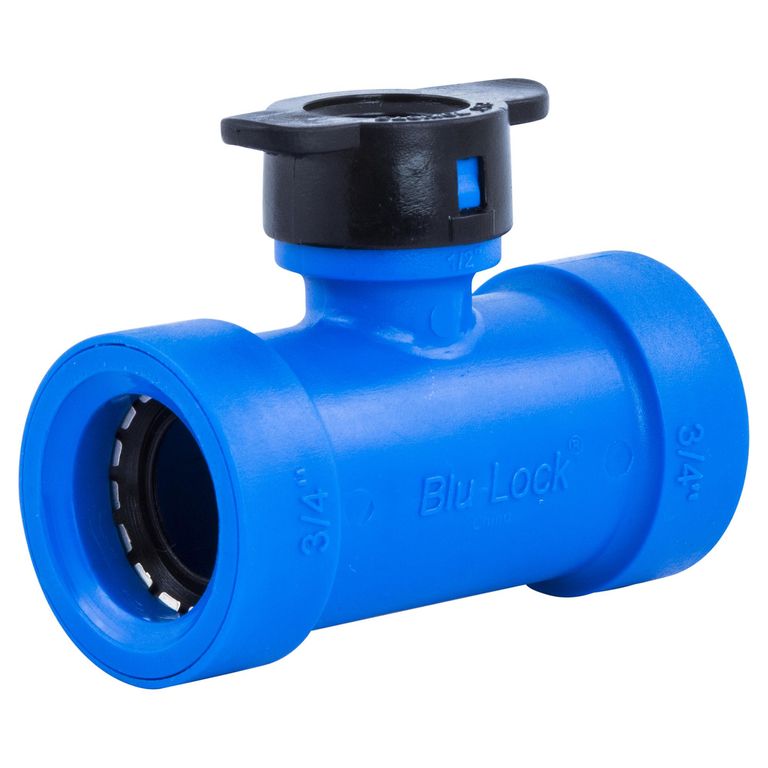 BLU LOCK - Tee plástico 3/4x1/2" | Ofertitas