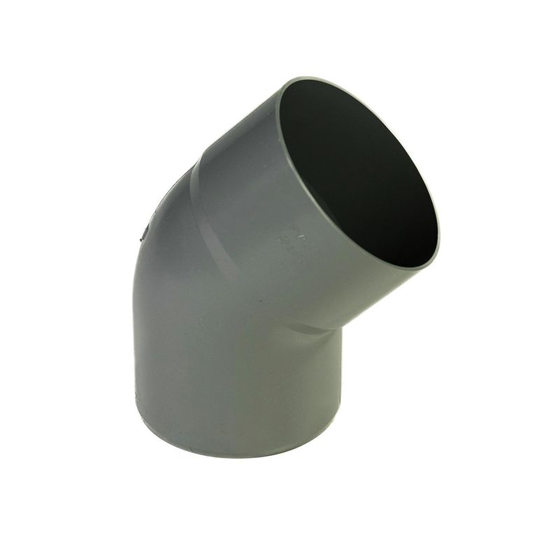 VINILIT - Codo 45o PVC-S Cementar 110mm Gris 1u | Ofertitas