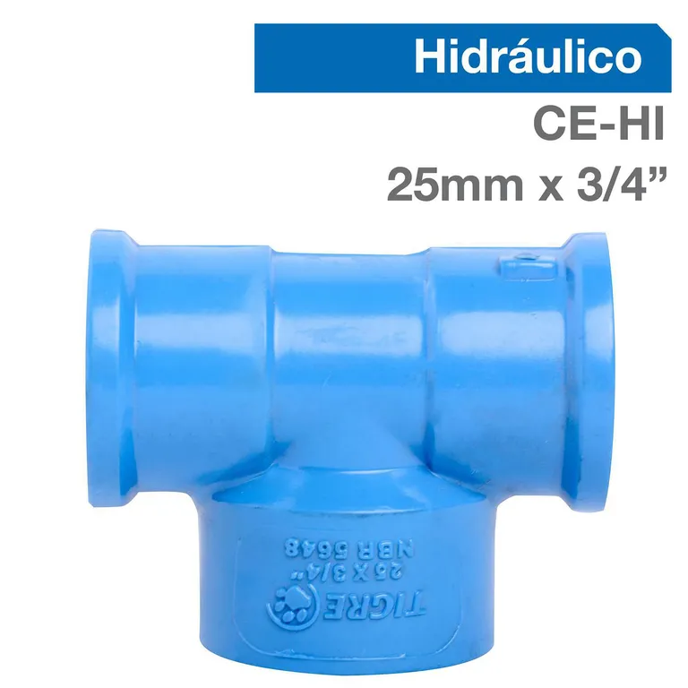 TIGRE - Tee Trans PVC-P CE/HI 25mm x 3/4" 1u | Ofertitas