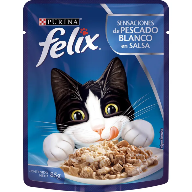 FELIX - Alimento húmedo para gato adulto 85 g pescado | Ofertitas
