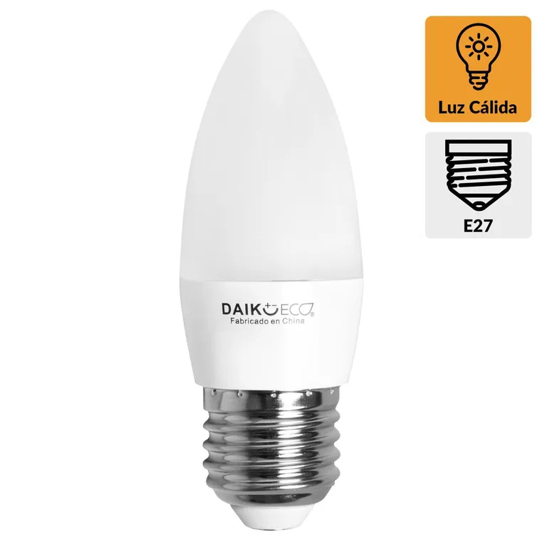 DAIRU - Ampolleta Led 25 W E27 250 lm Luz Cálida | Ofertitas