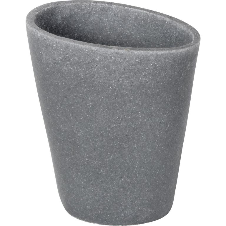 JUST HOME COLLECTION - Vaso Para Baño Gris | Ofertitas