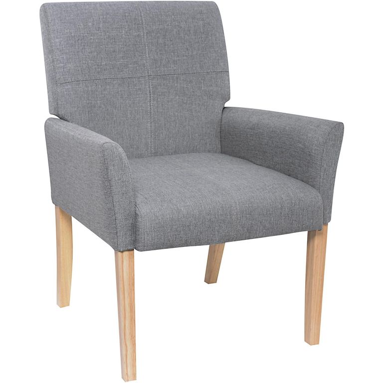 JUST HOME COLLECTION - Poltrona 89x66x67 cm gris | Ofertitas