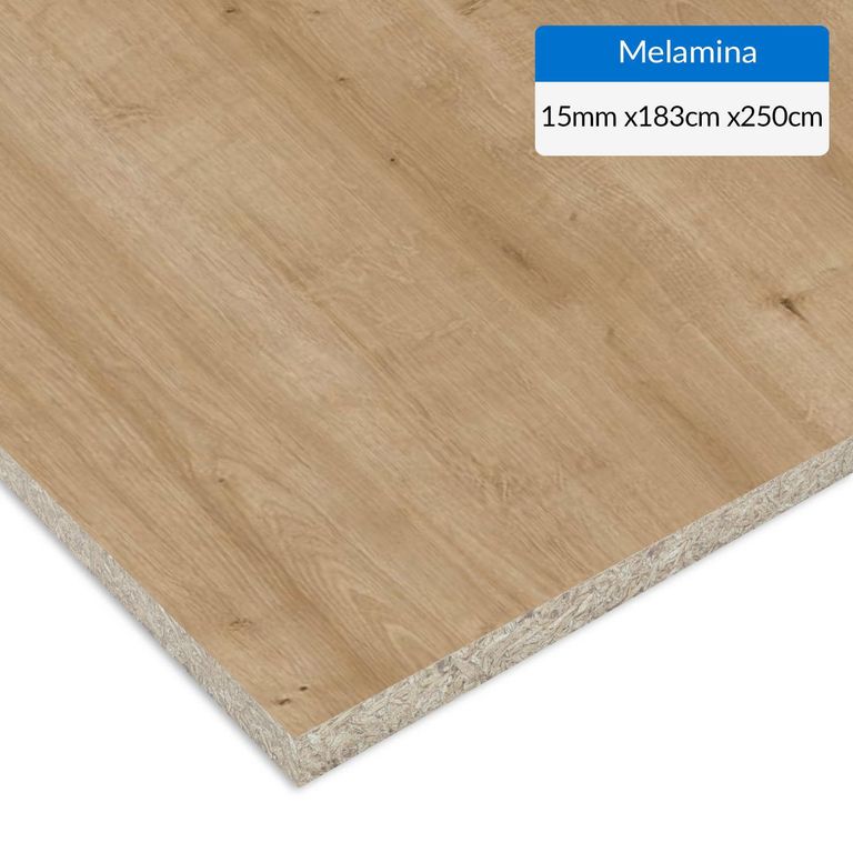 VESTO - Melamina Roble Rustico 15 mm 183x250 cm | Ofertitas