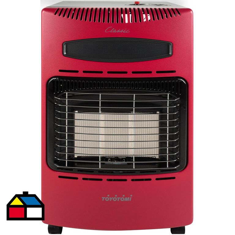 TOYOTOMI - Estufa a Gas 15 Kg Gas GH-BF52 Rojo y negro | Ofertitas