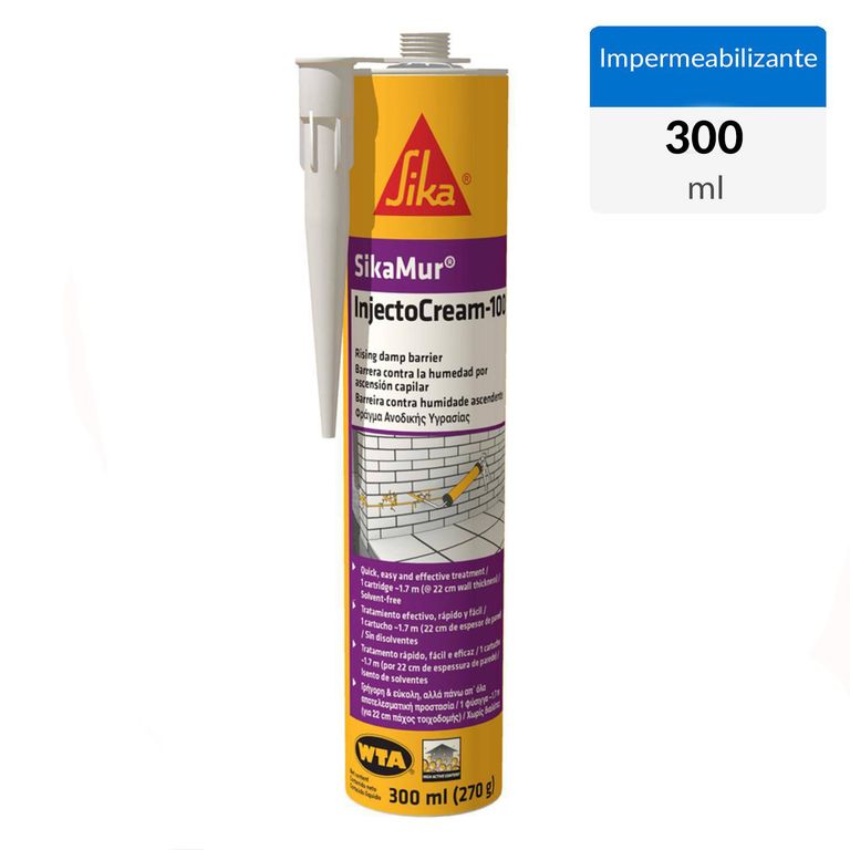 SIKA - Sikamur Resina Inyectable para Tratamiento de Humedad Cartucho ...