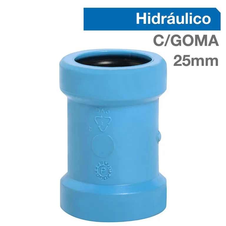 TIGRE - Copla rep c/g PVC-P c/goma 25mm 1u | Ofertitas