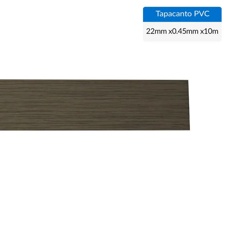DVP - Tapacanto PVC Teca Roble Santana 22x0,45 mm 10 m | Ofertitas