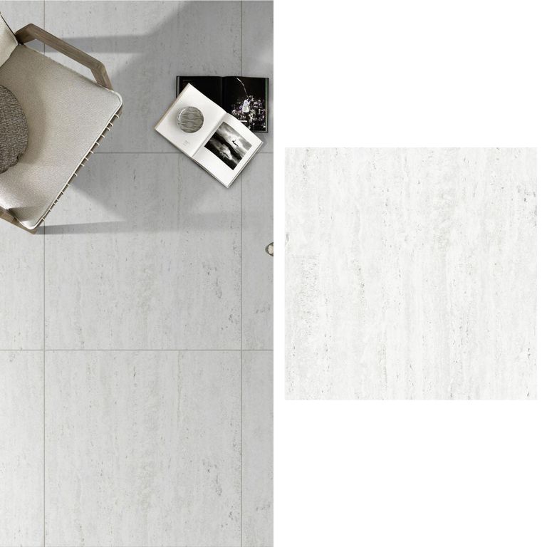 HOLZTEK - Porcelanato 60x60 cm Trav Blanco 1.44 m2 | Ofertitas