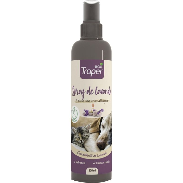 TRAPER - Spray Relajante Calmante Para Perros Con Lavanda 250 Ml ...