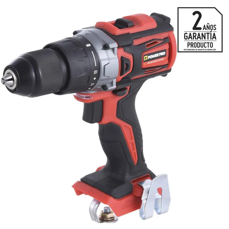 POWER PRO - Taladro inalámbrico atornillador 13 mm 18V sin batería ...