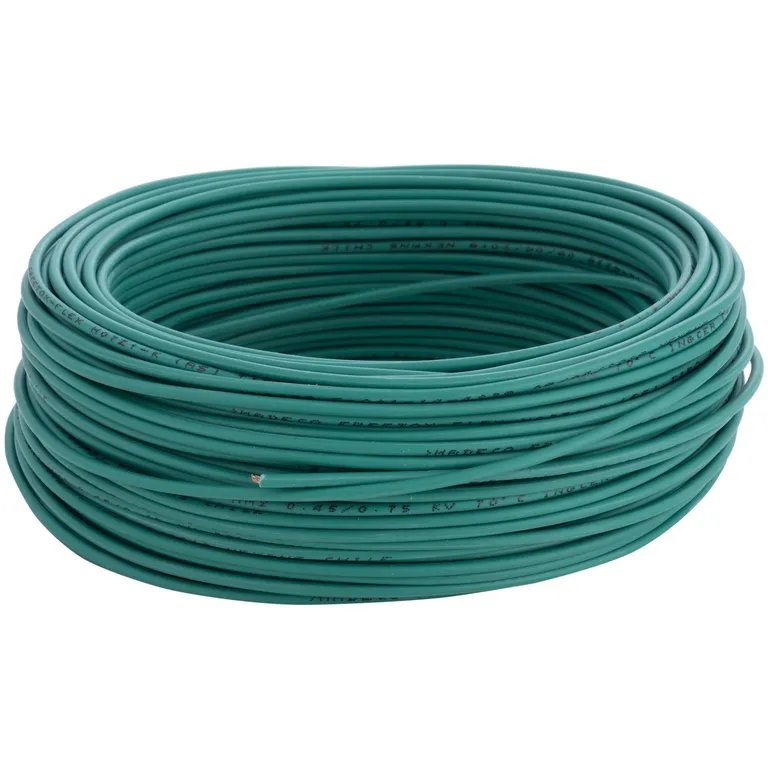 MADECO - Cable Libre de Halógenos H07Z1-K 1x6 mm2 Verde 100 metro(s ...
