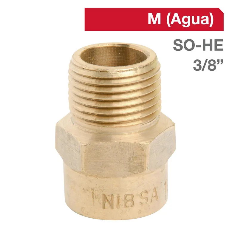 CONEX - Terminal Bronce SO/HE 3/8" 1u | Ofertitas
