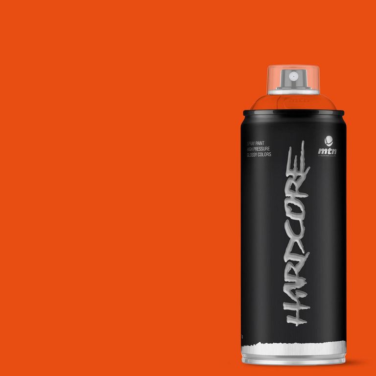 MONTANA COLORS - Pintura en Spray Brillante Rojo Naranja 400ml | Ofertitas
