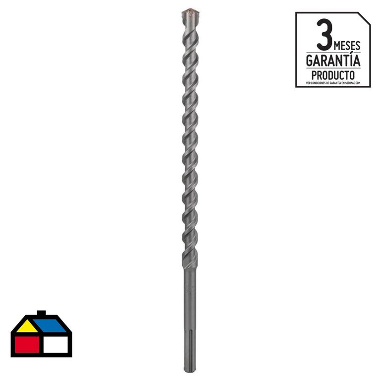 BOSCH - Broca SDS MAX-4 para hormigón 25x400x520 mm | Ofertitas