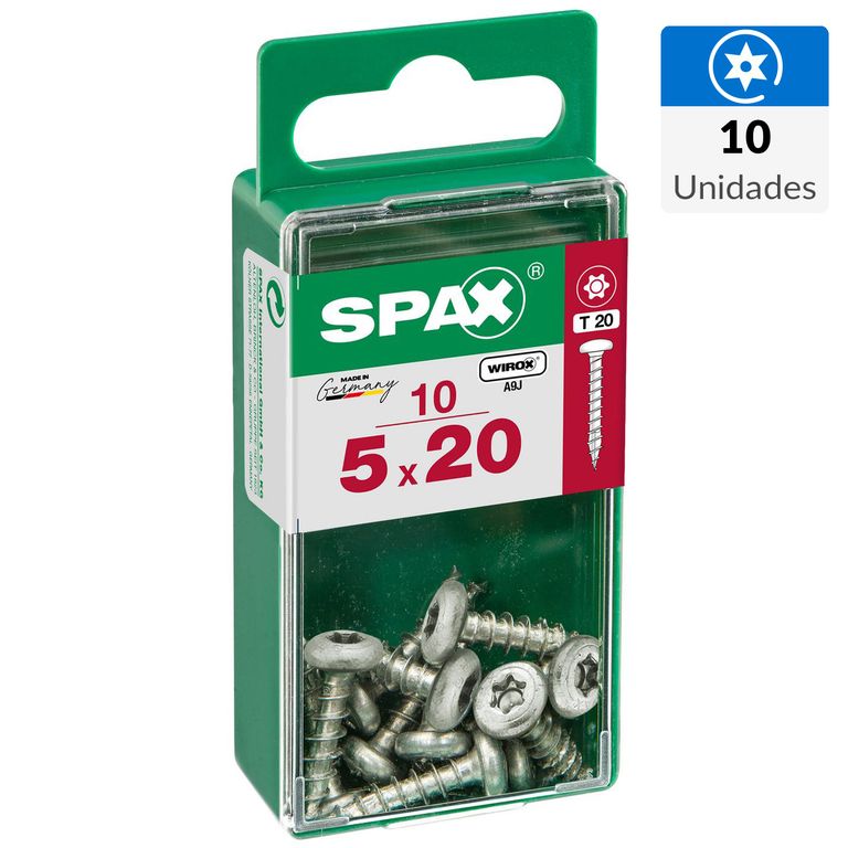 SPAX AMERICAN SCREW - Tornillo Spax Tirafondo Cabeza Torx Madera ...
