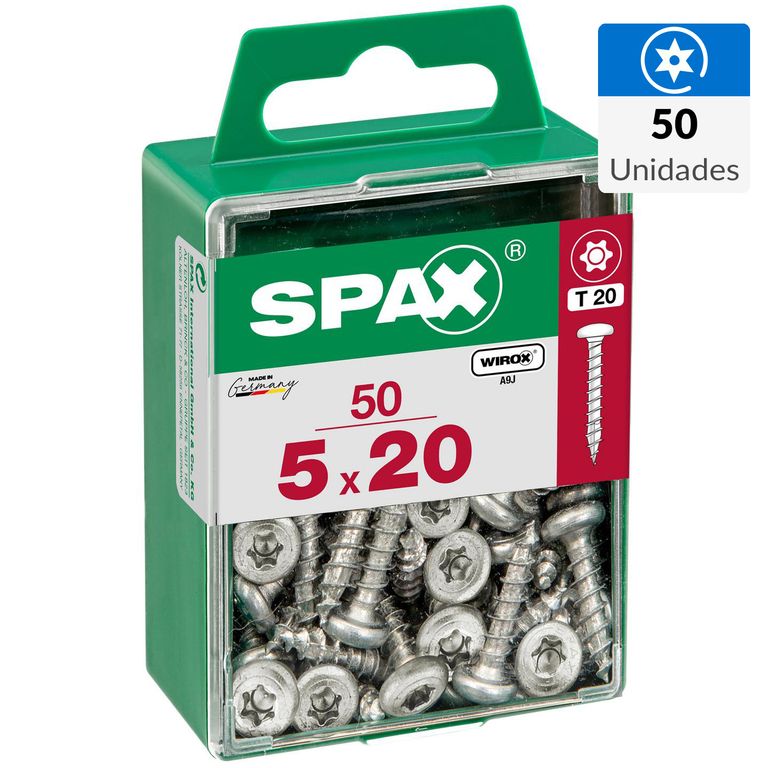 SPAX AMERICAN SCREW - Tornillo Spax Tirafondo Cabeza Torx Madera ...