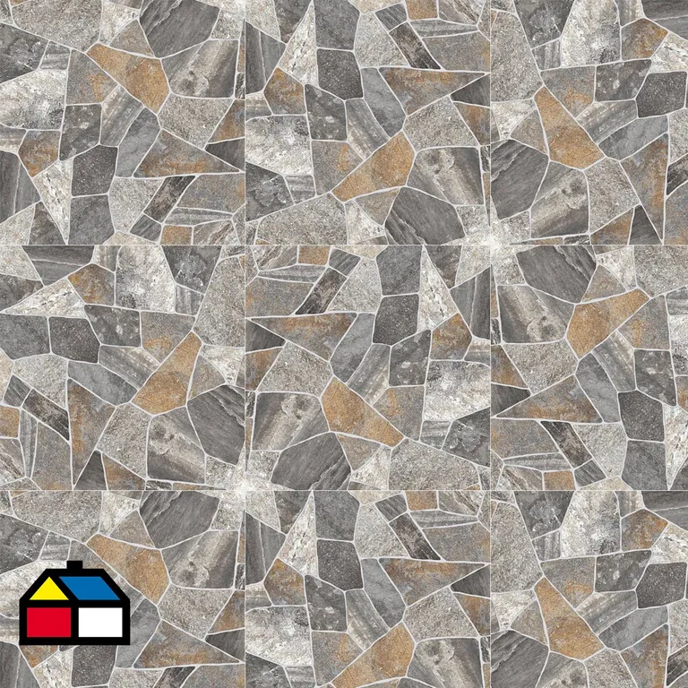PORCELANITE - Cerámica piso 60x60 tabarca mix mate 1,44m2 | Ofertitas