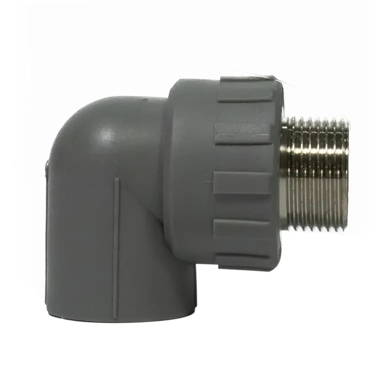 VINILIT - Codo Transicion 90° PPR Gris 25 mm x3/4" HE | Ofertitas