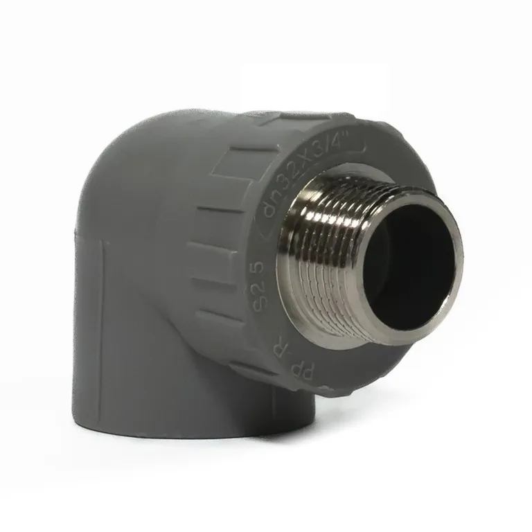 VINILIT - Codo Transicion 90° PPR Gris 32 mm x3/4" HE | Ofertitas