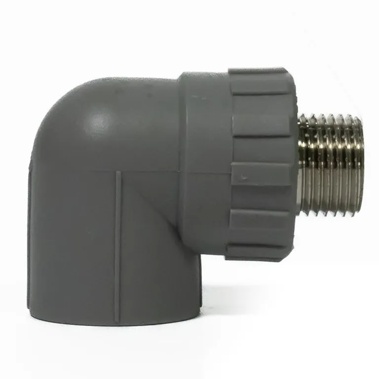 VINILIT - Codo Transicion 90° PPR Gris 25 mm x1/2" HE | Ofertitas