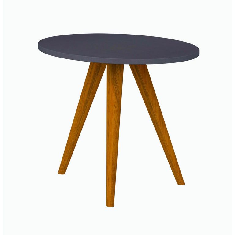 BE DESIGN - Mesa lateral Retro grafito 1005 | Ofertitas