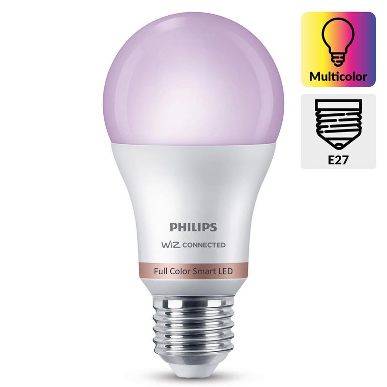 PHILIPS - Ampolleta Philip Smart 8 W E27 806 lm Luz Multicolor | Ofertitas