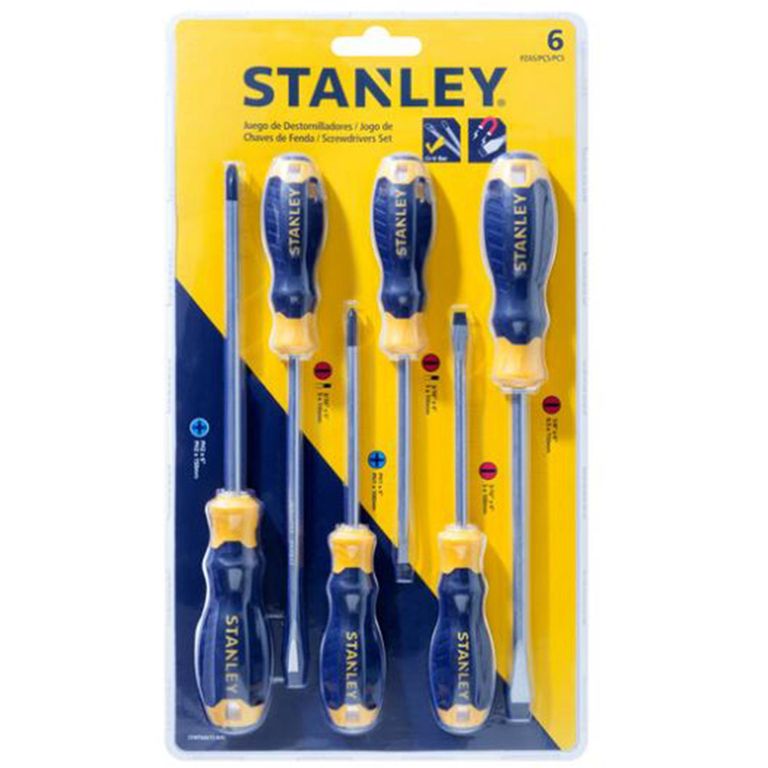 STANLEY - Juego destornilladores 6 unidades | Ofertitas