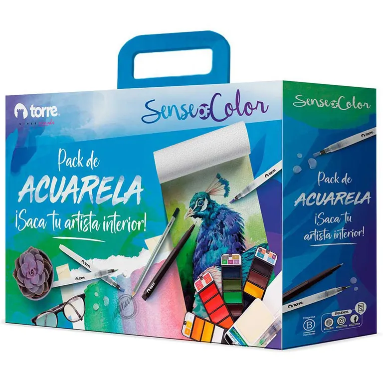 TORRE - Box Sense of color pack de acuarela | Ofertitas