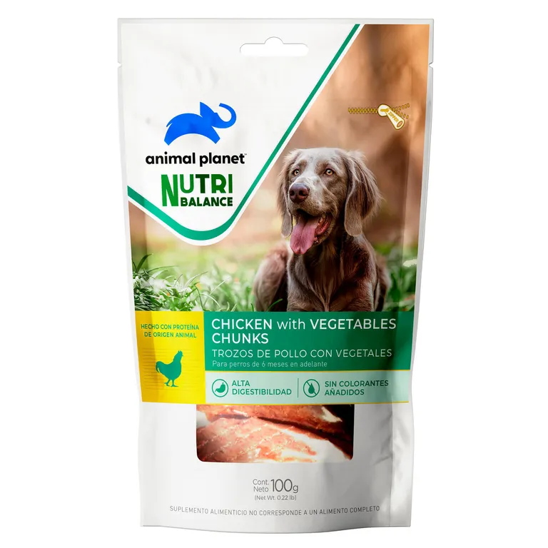 ANIMAL PLANET - Snack para Perro Adulto Pollo 100 gr | Ofertitas