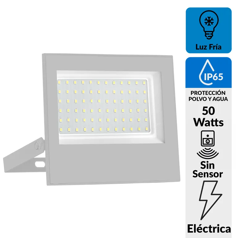 HALUX - Reflector Led 50 W IP 65 5000 lm Luz Fría | Ofertitas