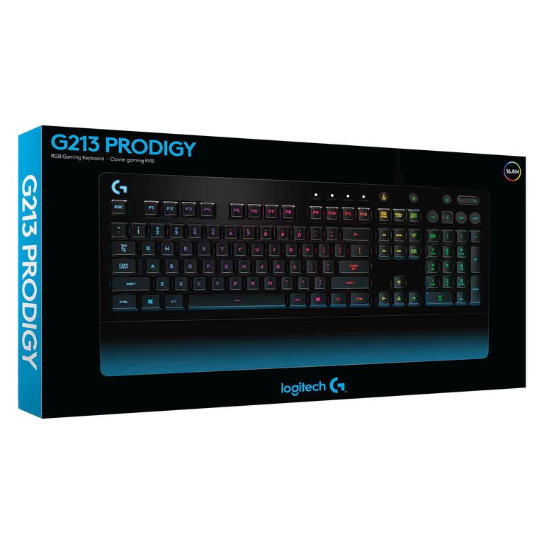 LOGITECH - Teclado gamer RGB G213 PRODIGY | Ofertitas