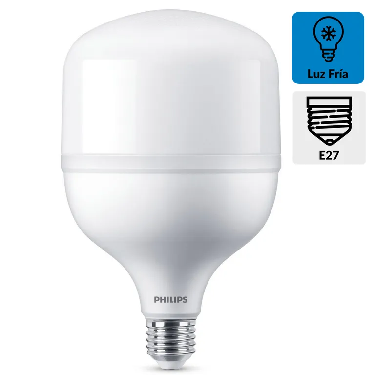 PHILIPS - Ampolleta 40 W E27 4000 lm Luz Fría | Ofertitas