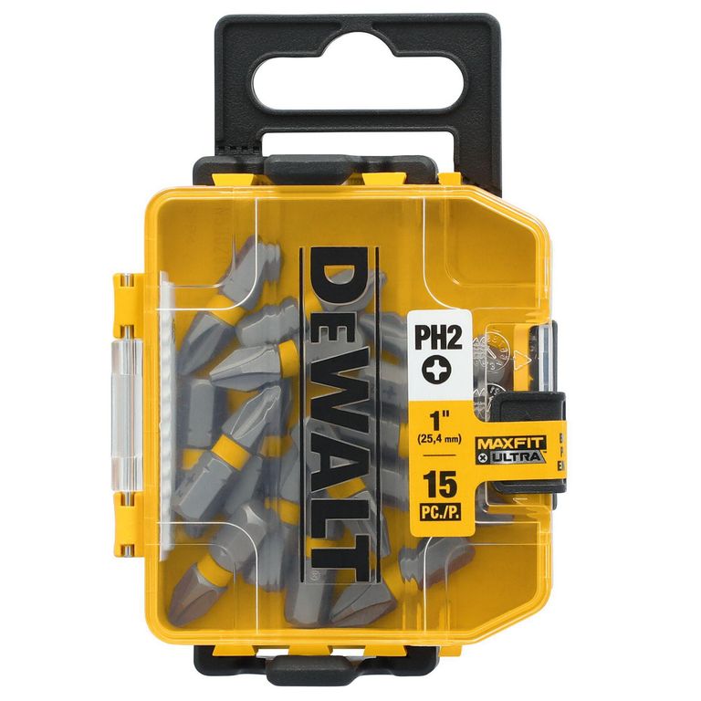 DEWALT - Set Puntas Atornill 1"PH2 15 unidades | Ofertitas
