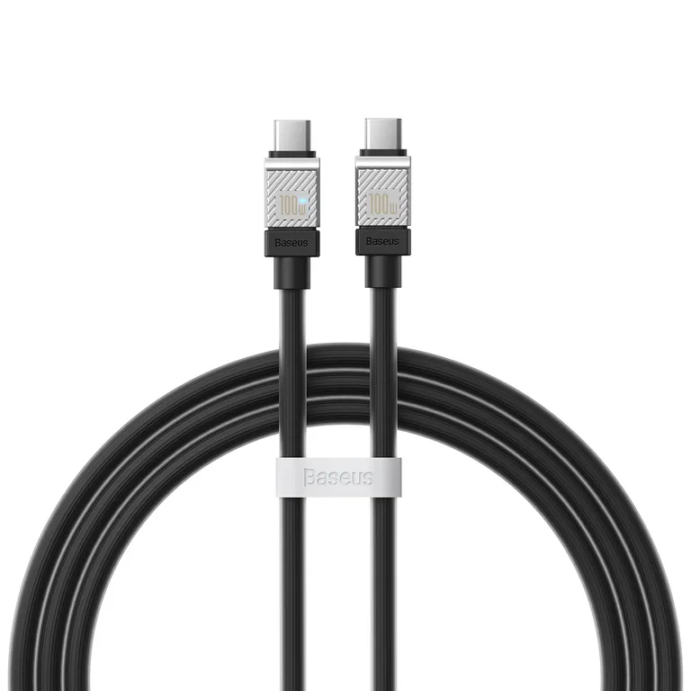 BASEUS - Cable USB-C a USB-C PD 100W 1m Negro | Ofertitas