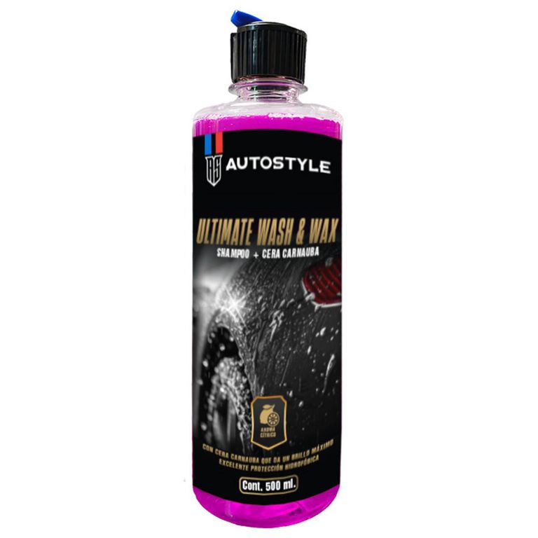 AUTOSTYLE - Shampoo + cera premium 500 ml | Ofertitas