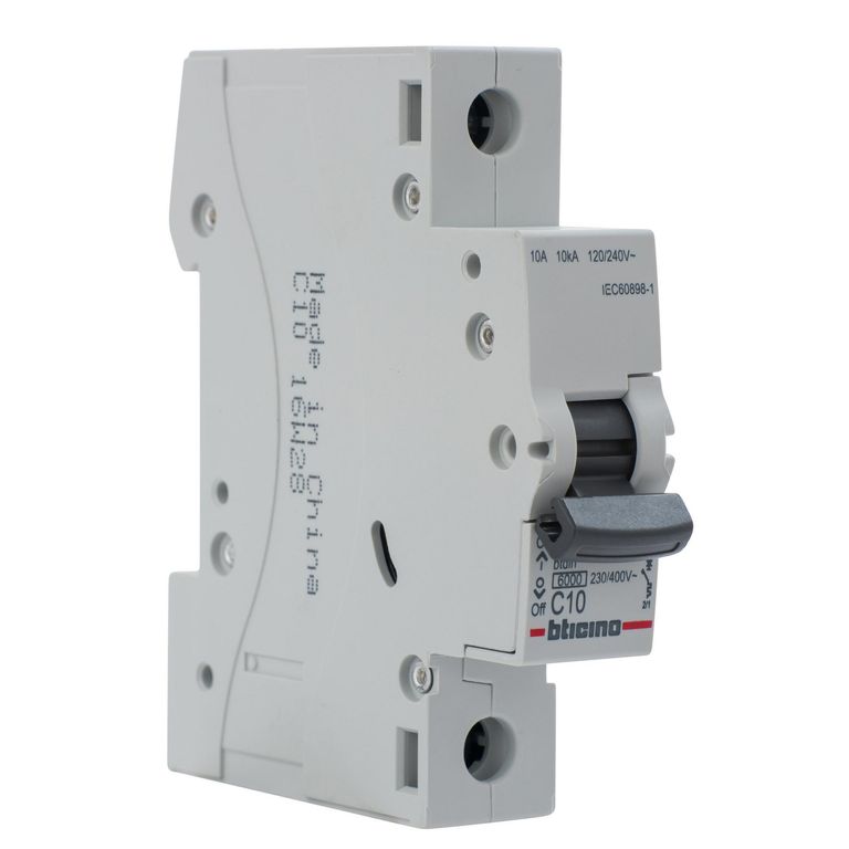 BTICINO - Interruptor automático 10 A curva C 6KA | Ofertitas