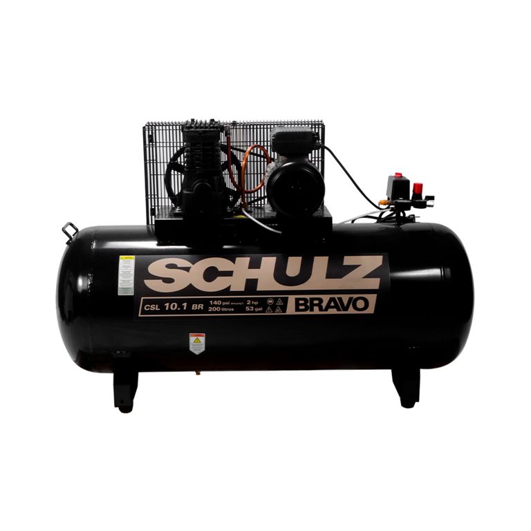 SCHULZ - Compresor 2 HP 200 Litros BRAVO | Ofertitas