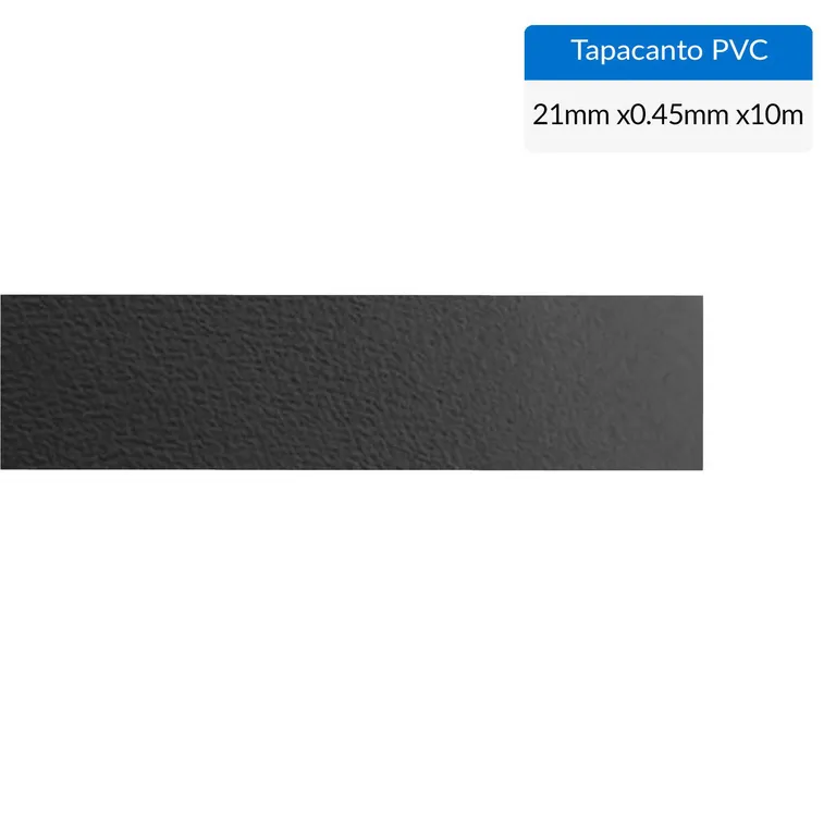 DVP - Tapacanto PVC Negro 21x0,45 mm 10m | Ofertitas