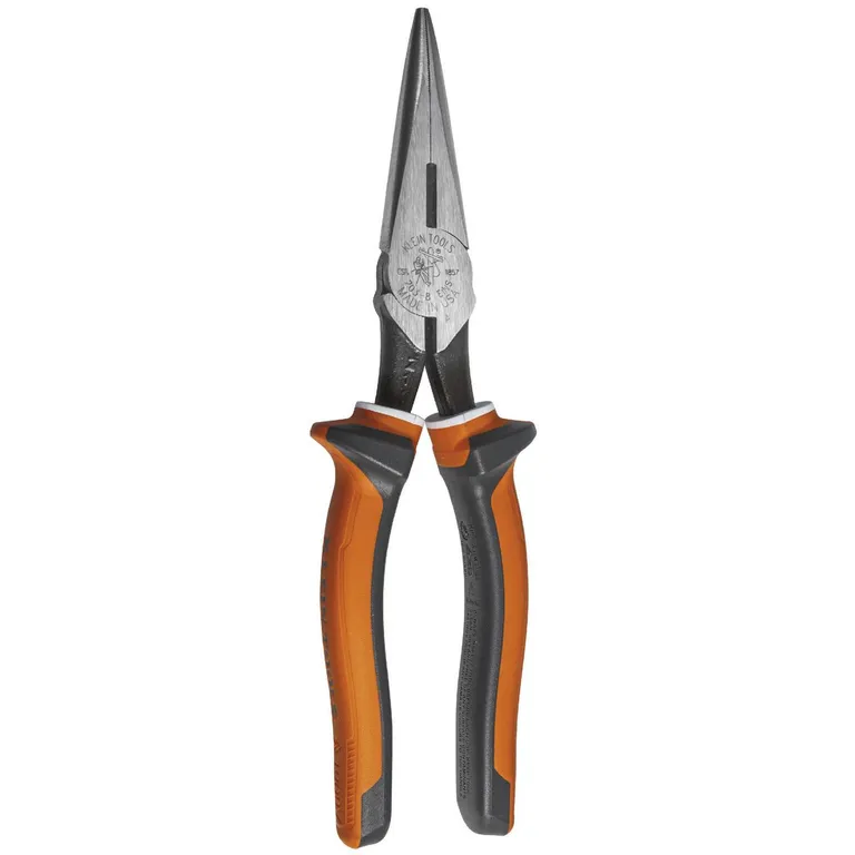 KLEIN TOOLS - Alicate de punta larga aislado 8" | Ofertitas