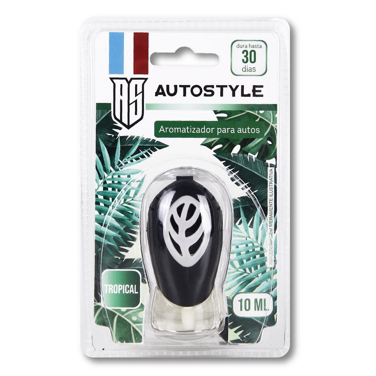 AUTOSTYLE - Aromatizante Auto Tropical 10 ml Larga Duración | Ofertitas